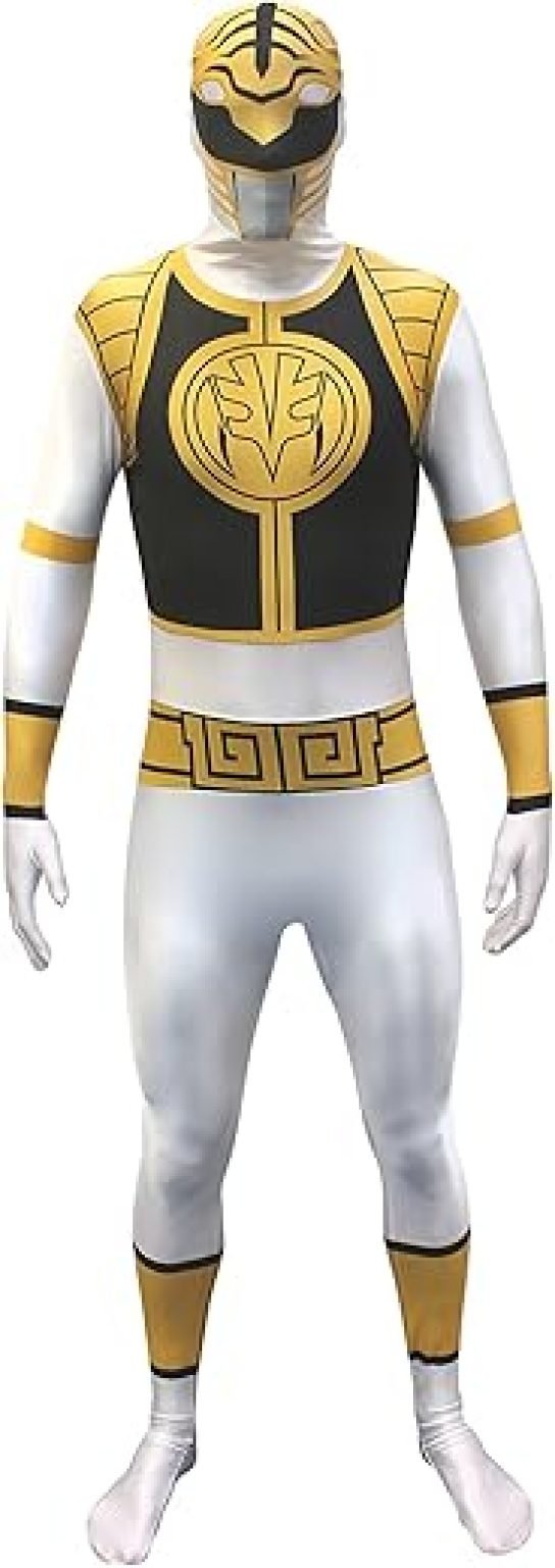 Adult White Power Ranger Costume Review: A Bold Choice! - Power Ranger ...